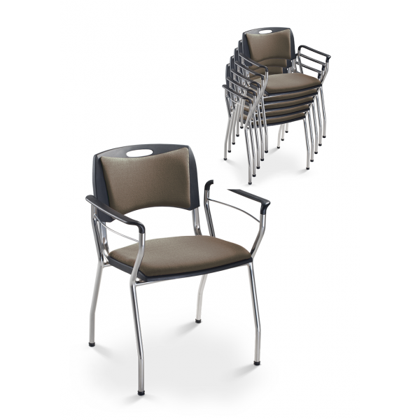 Differencial Office - Cadeira Coletiva Cavaletti 35013